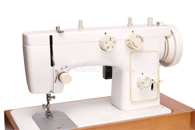 The machine sewing stock image. Image of needlework, stitch - 13307113