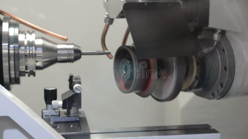 The Machine for Sharpening the Cutting Tool. Stock Footage - Video of ...