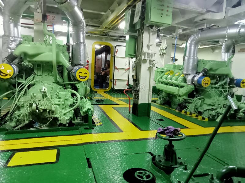 Machine ship roro stock photo. Image of green, person - 264711904