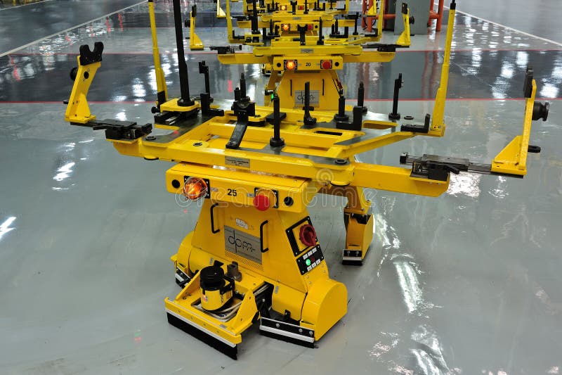 Machine shop stock image. Image of line, industry, factory - 23009725