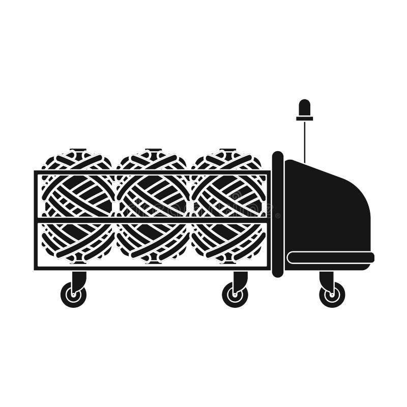 Machine, Single Icon in Black Style.Machine Vector Symbol Stock ...