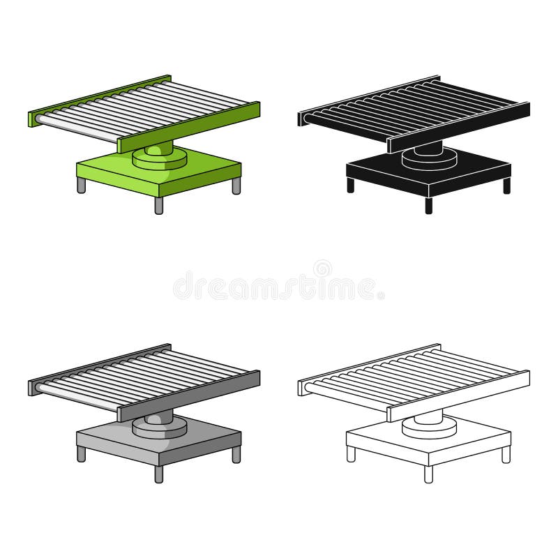 Machine, Single Icon in Cartoon Style.Machine, Vector Symbol Stock ...