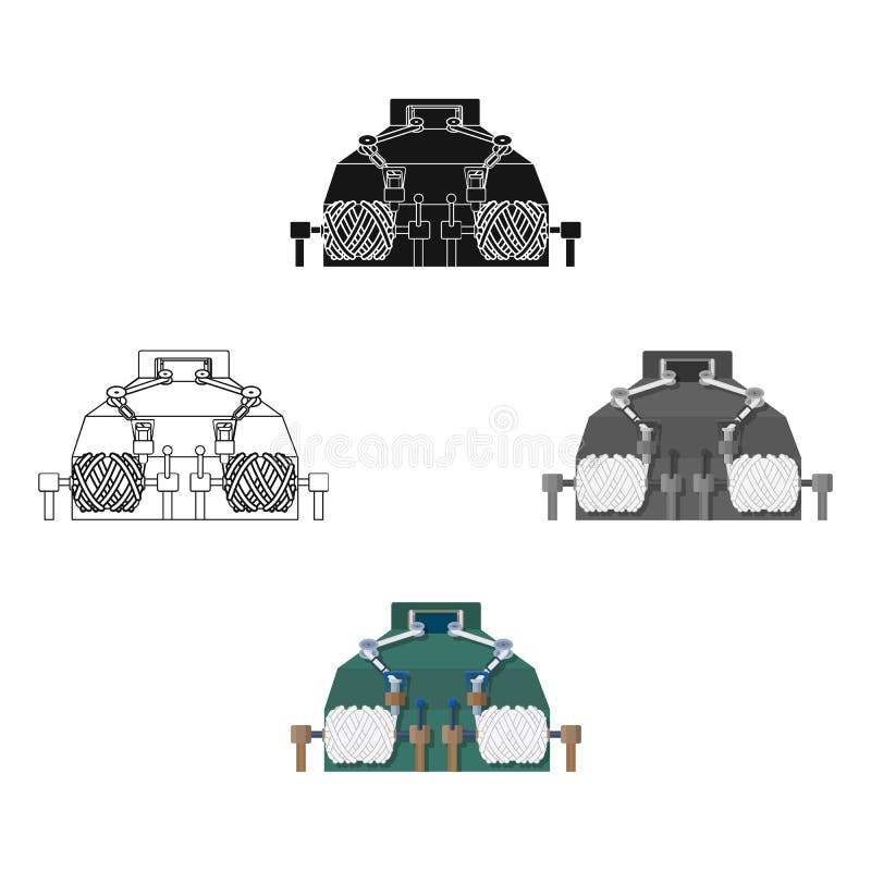 Machine, Single Icon in Cartoon Style.Machine Vector Symbol Stock ...