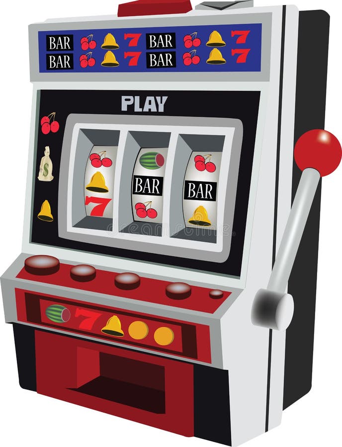 Machine slot machine game stock vector. Illustration of sign - 75566055