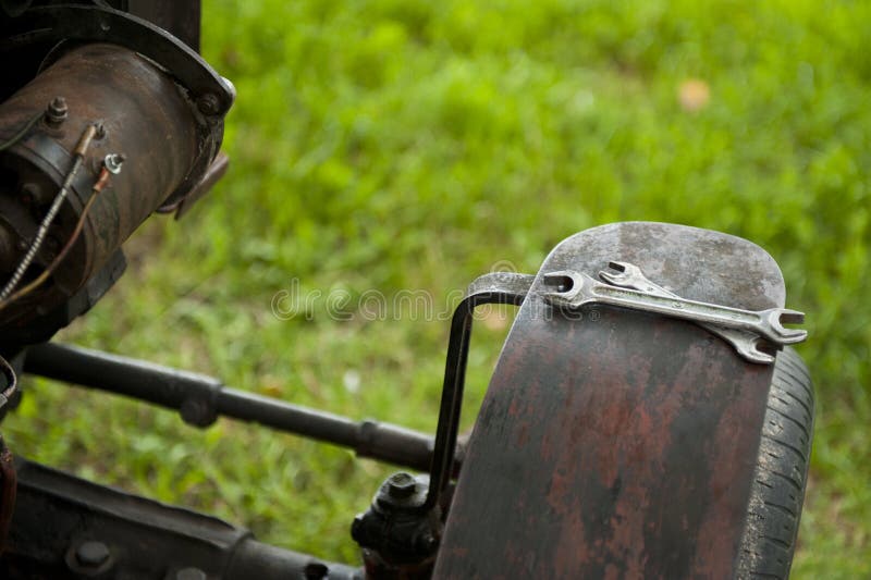 Machine spanner, mechanics stock photo. Image of broken - 28536840