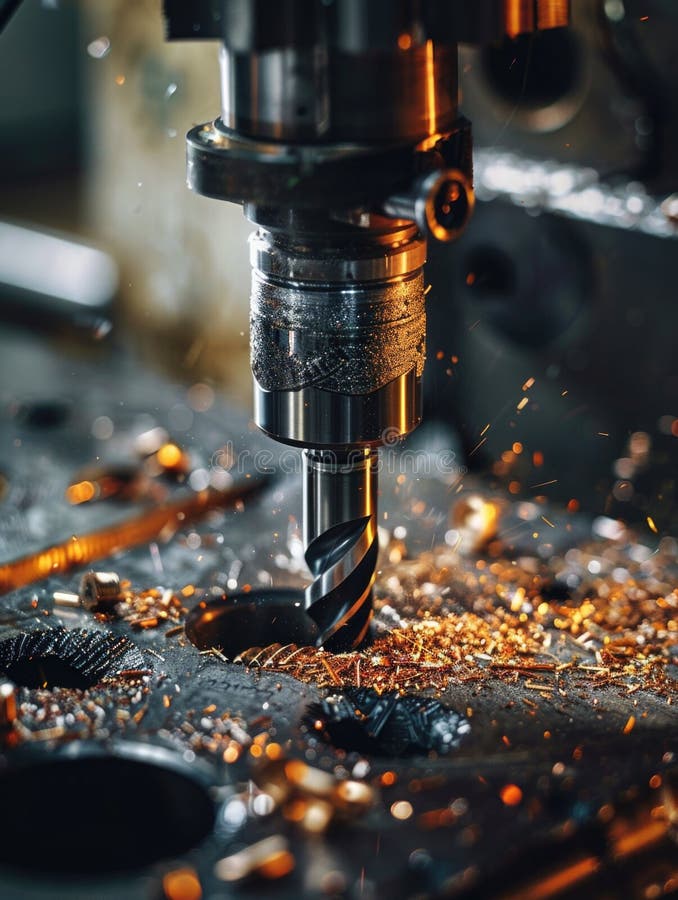 Machine Spark Emission Close Up Stock Photo - Image of emission ...