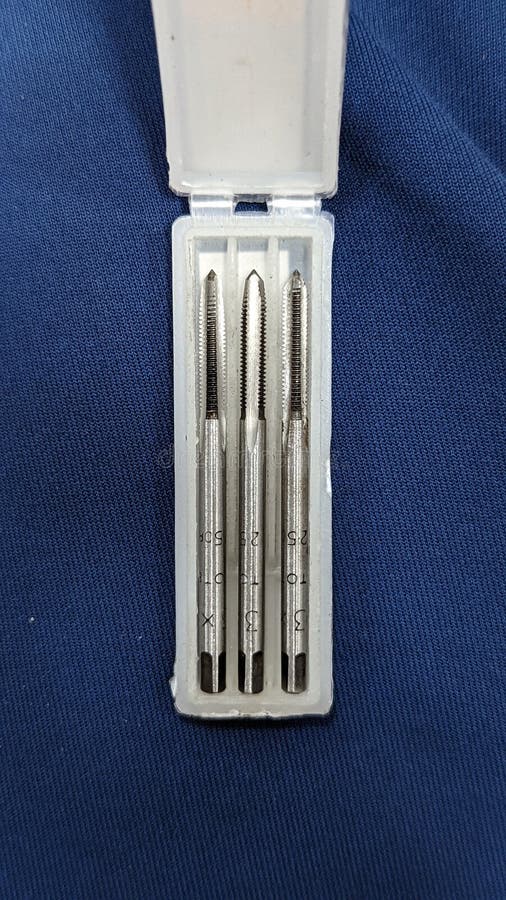 Machine Tap Set Tool Used for Drilling of Mechanical Components of ...