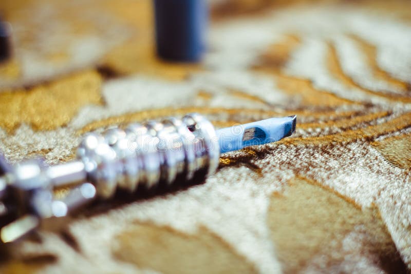 Machine for tattoo stock photo. Image of mechanism, custom - 98788354