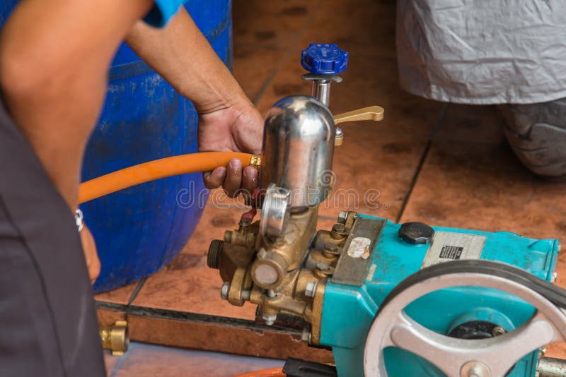 Machine termite stock photo. Image of spray, chemical - 79590012