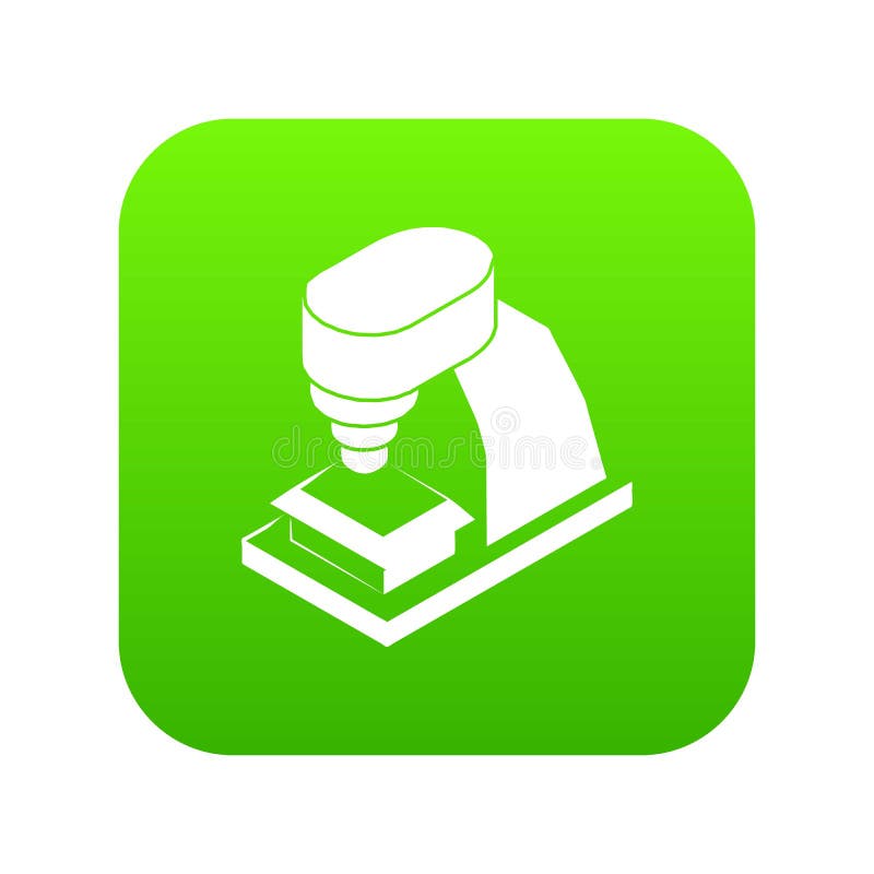 Machine Tool Icon Green Vector Stock Vector - Illustration of ...