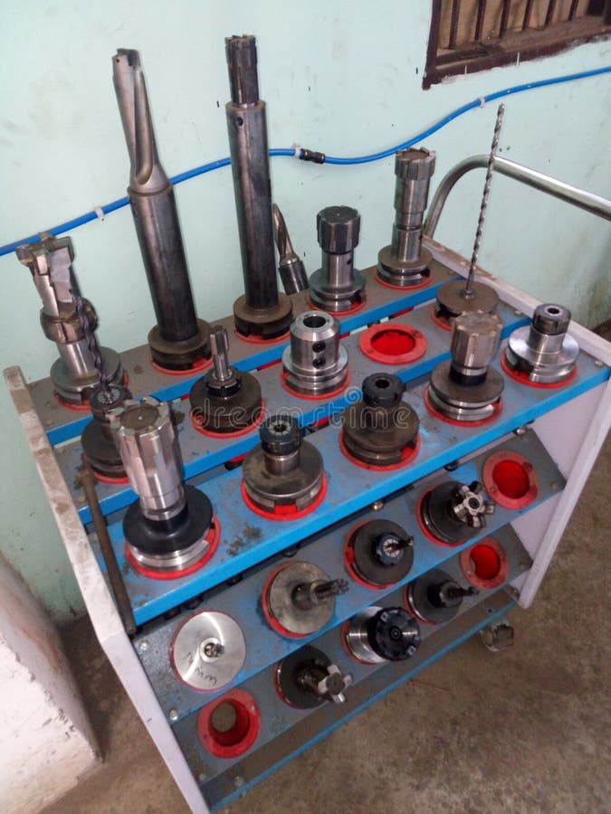 Machine Tool Kit Used in Hmc Stock Image - Image of used, tool: 141443275