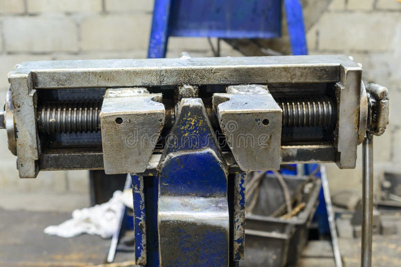 Machine Tool for Splicing Steel Cable. Stock Photo - Image of cable ...