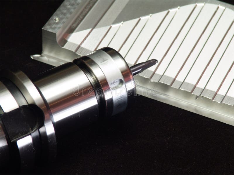 Machine tool work piece stock photo. Image of cutter - 28388200