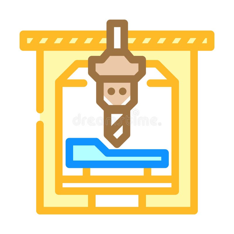Machine Tooling Mechanical Engineer Color Icon Vector Illustration ...