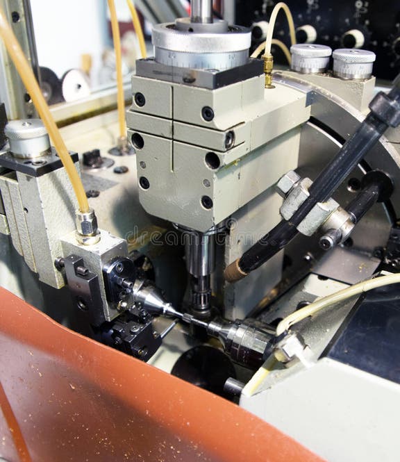 Machine Tools with Computer Numerical Control (CNC) Stock Photo - Image ...