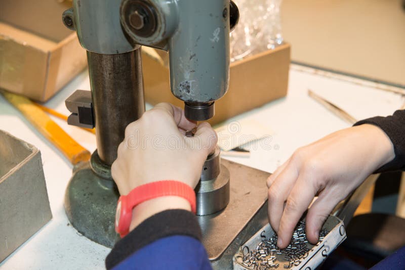 Machine Tools with Computer Numerical Control (CNC) Stock Photo - Image ...