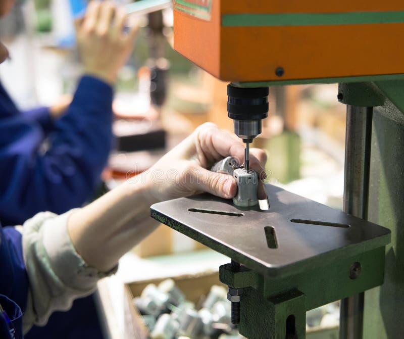 Machine Tools with Computer Numerical Control (CNC) Stock Image - Image ...