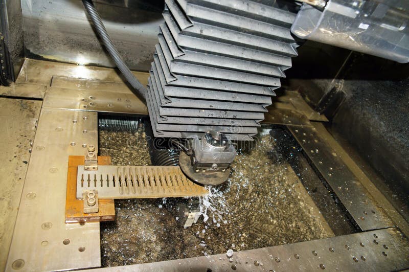 Machine Tools with Computer Numerical Control (CNC) Stock Photo - Image ...