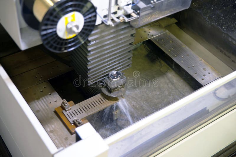 Machine Tools with Computer Numerical Control (CNC) Stock Image - Image ...