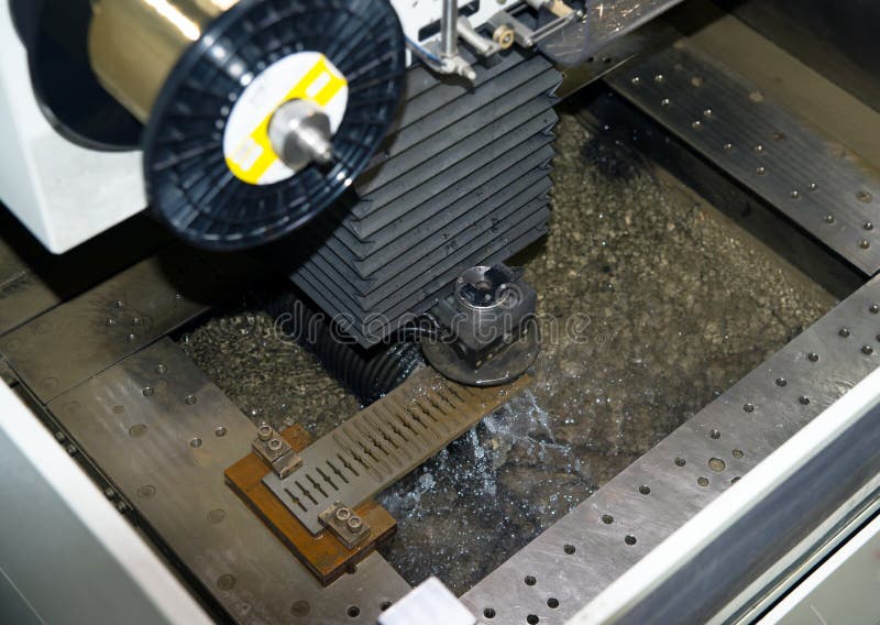 Machine Tools with Computer Numerical Control (CNC) Stock Image - Image ...