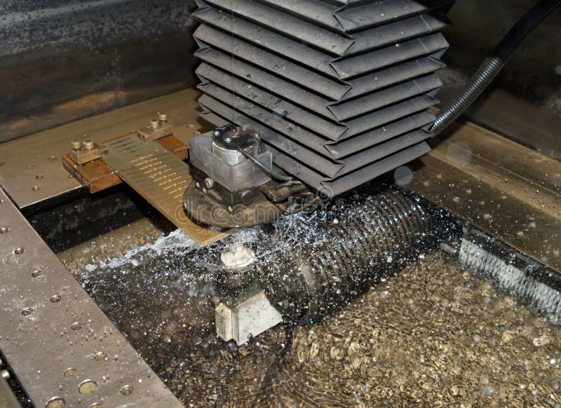 Machine Tools With Computer Numerical Control Cnc Stock Image Image Of Factory Automated