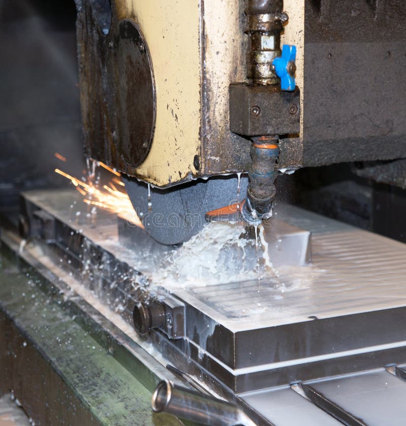 Machine Tools with Computer Numerical Control (CNC) Stock Photo - Image ...