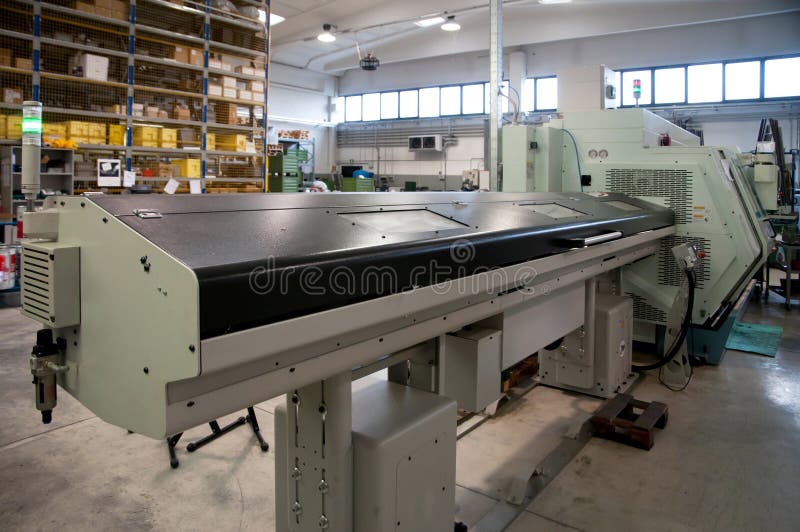 Machine Tools With Computer Numerical Control Cnc Stock Image Image Of Computer Numerical 2764