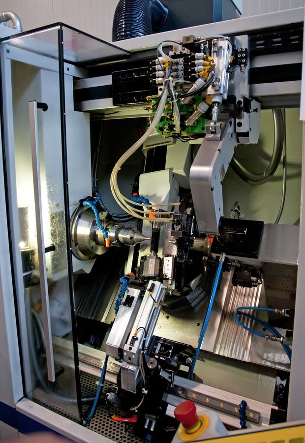 Machine Tools with Computer Numerical Control (CNC) Stock Image - Image ... Machine Tools with Computer Numerical Control (CNC) Stock Image - Image ...