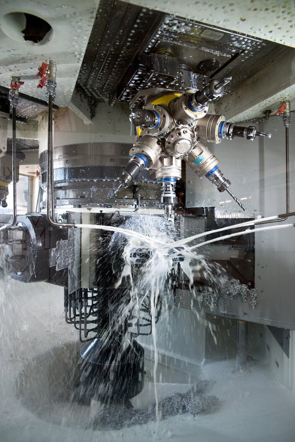 Machine Tools with Computer Numerical Control (CNC) Stock Image - Image of metal, mill: 78237427