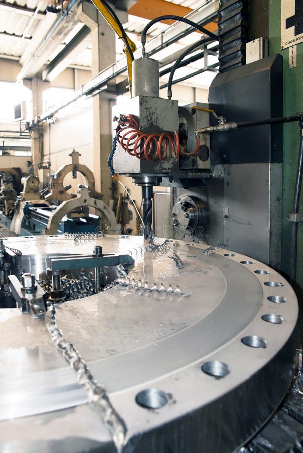 Machine Tools with Computer Numerical Control (CNC) Stock Photo - Image ...