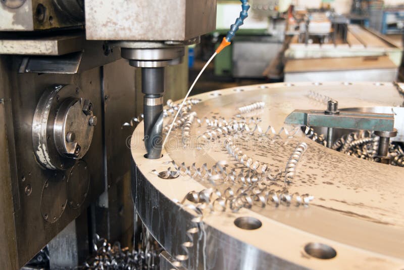Machine Tools with Computer Numerical Control (CNC) Stock Image - Image of equipment, cutting ...