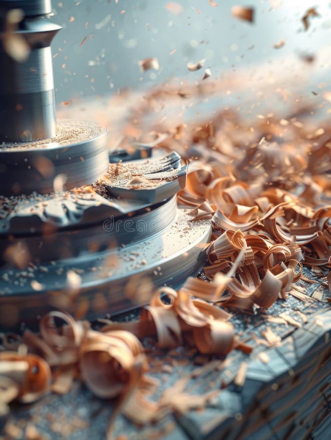 Machine Cutting Wood with Circular Blade Stock Photo - Image of cutting ...