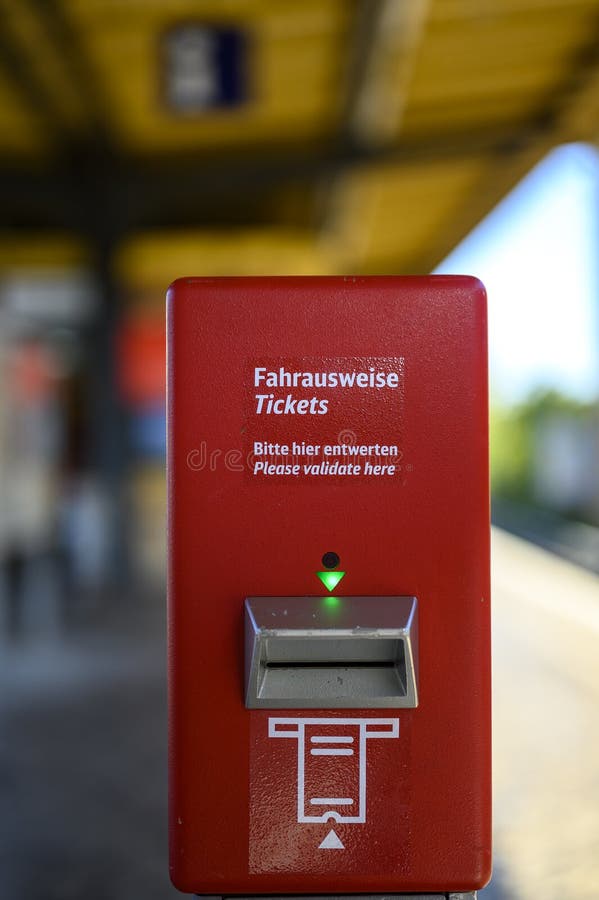Deutsche Bahn Ticket Machine Stock Photos - Free & Royalty-Free Stock ...