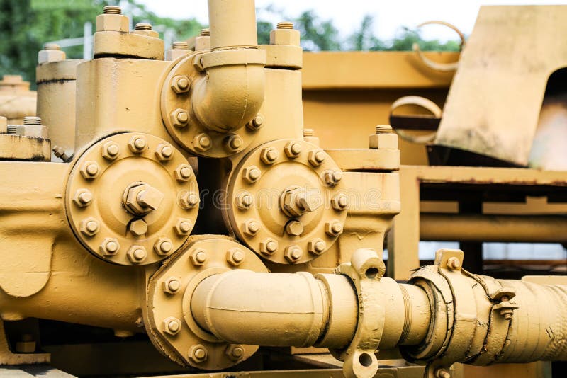 The Machine is Very Old and Currently is Inoperable. Stock Photo ...