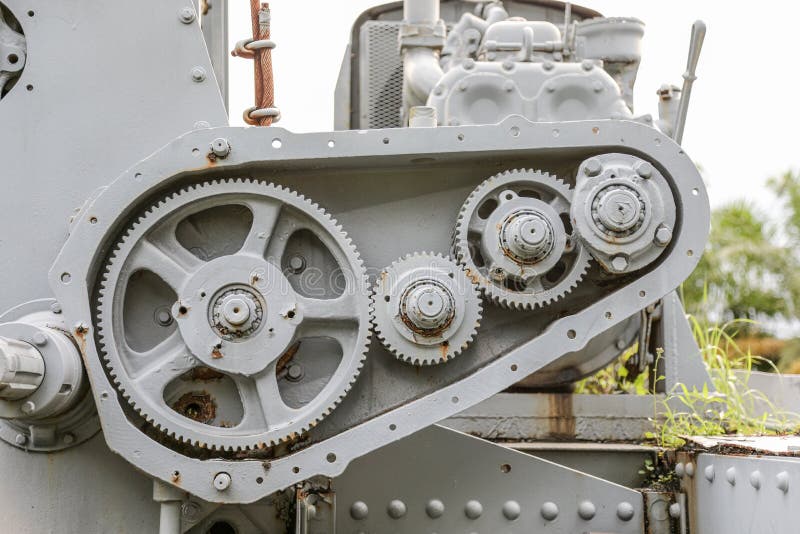 The Machine is Very Old and Currently is Inoperable. Stock Photo ...