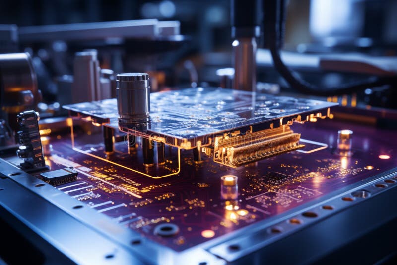 Machine Vision Technology Improving Quality Control in Manufacturing Processes Stock ...