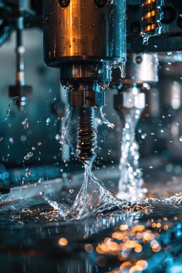 Machine with water stock image. Image of machine, repair - 374839289