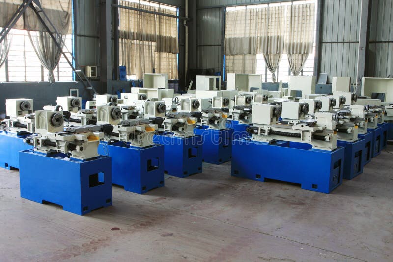 Machine Workshop stock photo. Image of industrial, metal - 14474646