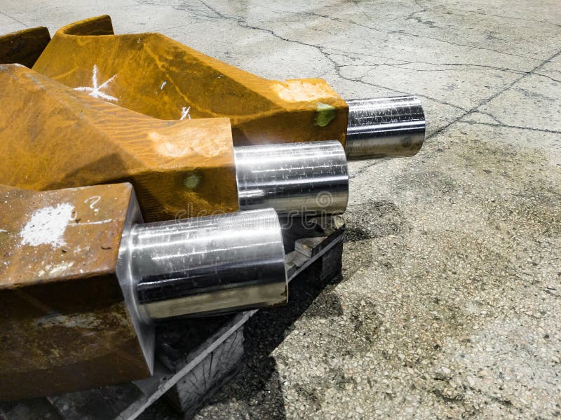 Machined Metal Blocks at an Angle Stock Photo - Image of aluminum ...