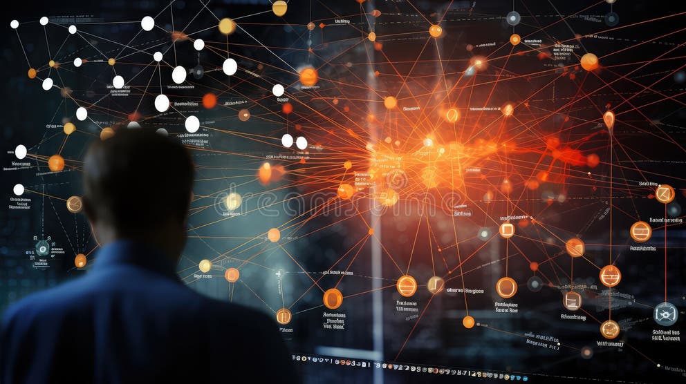 Machinelearning Big Data Analytics Stock Illustration - Illustration of nosql, processing: 369198331