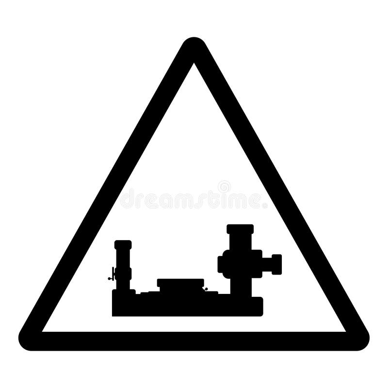 Mechanic Area Symbol Sign ,Vector Illustration, Isolate on White ...