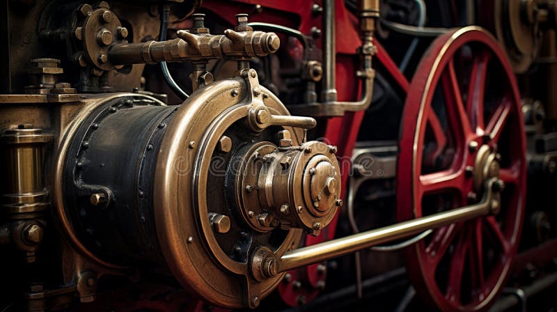 Machinery Generated by AI Tool Stock Illustration - Illustration of ...