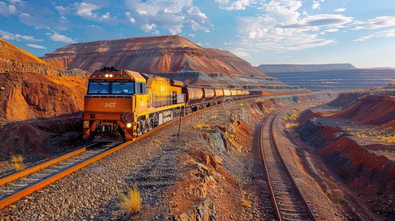 Machinery and Infrastructure are Visible, Showcasing the Industrial ...