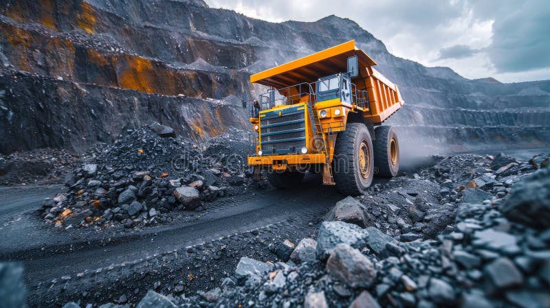 Machinery and Infrastructure are Visible, Showcasing the Industrial ...