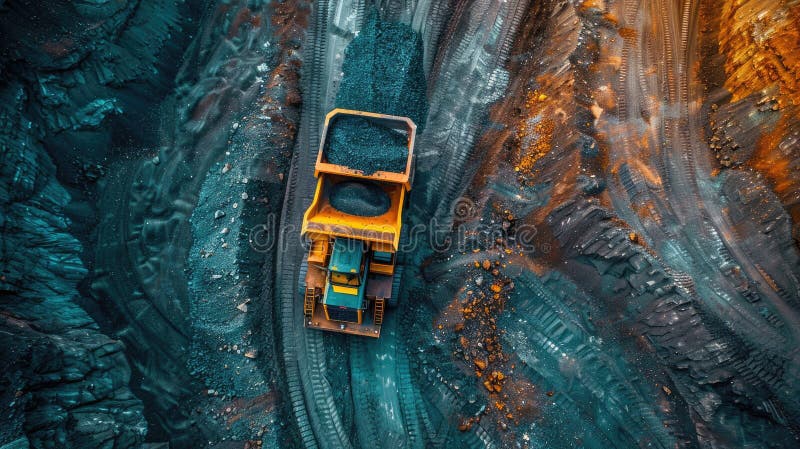 Machinery and Infrastructure are Visible, Showcasing the Industrial ...