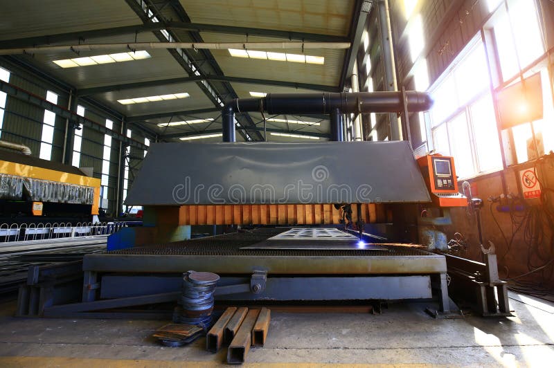 Machinery Manufacturing Production Workshop Editorial Image - Image of ...