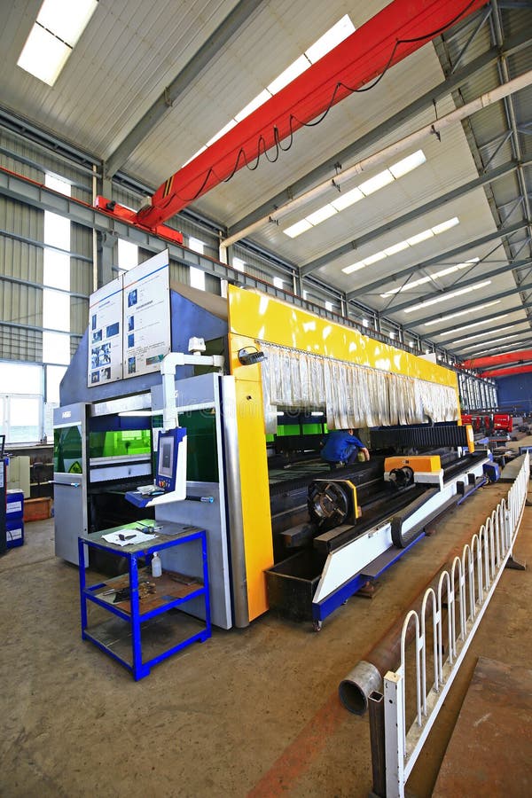 Machinery Manufacturing Production Workshop Editorial Image - Image of ...