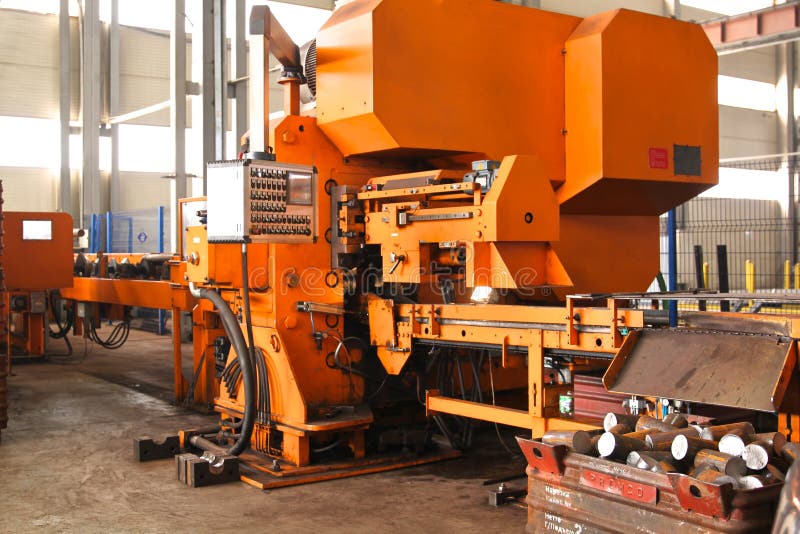 Machines for Cold Metal Cutting Stock Image - Image of aggregation ...