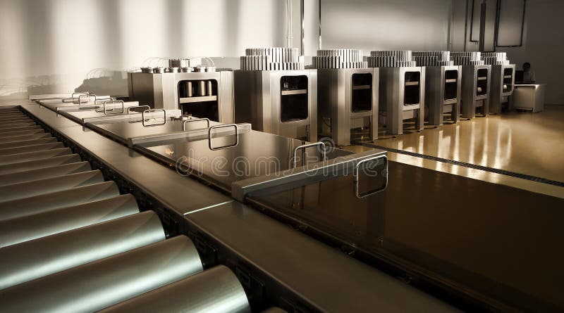 Machines in the Factory. Production Factory Machines Stock Photo ...