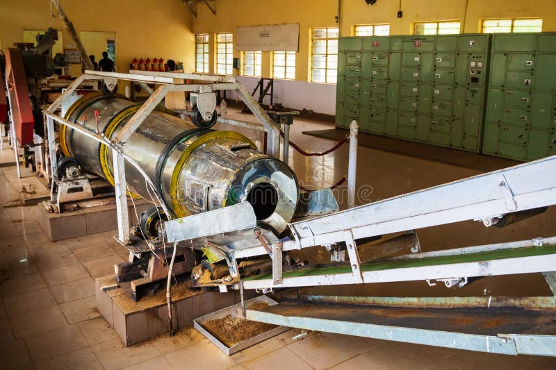 Machines Inside the Tea Factory Stock Image - Image of agriculture ...